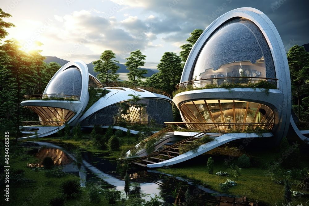 Eco-Utopia: A Sustainable City for a Sustainable Future - AI generated ...