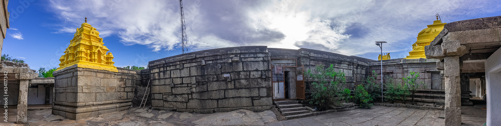 Yoga Nandeeshwara Temple is a Hindu temple in Nandi Hills or Nandidurg ...