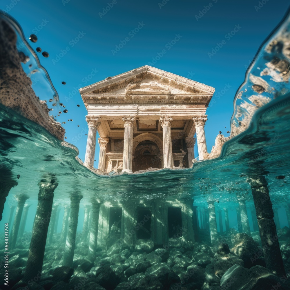 Oceanfront Elegance: Roman Art and Architecture Grace this Stunning ...