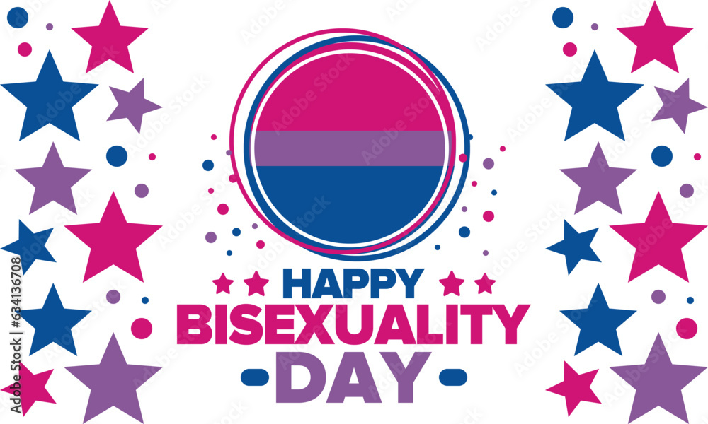Happy Bisexuality Day. Bisexual Pride and Bi Visibility Day. Bisexual ...