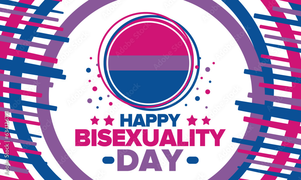 Happy Bisexuality Day. Bisexual Pride and Bi Visibility Day. Bisexual ...