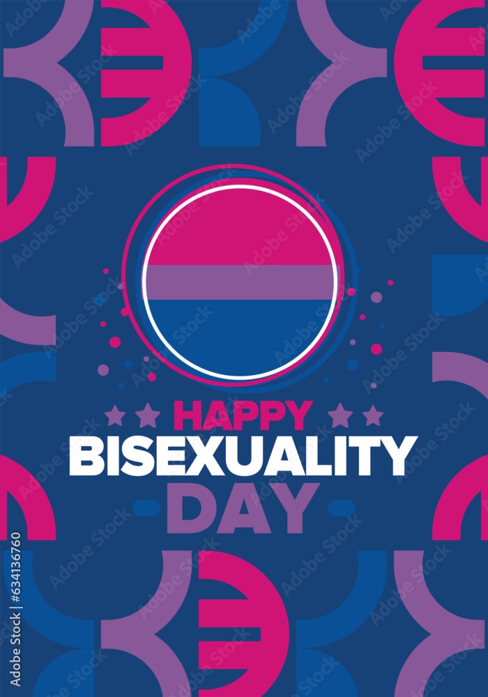 Happy Bisexuality Day. Bisexual Pride and Bi Visibility Day. Bisexual ...