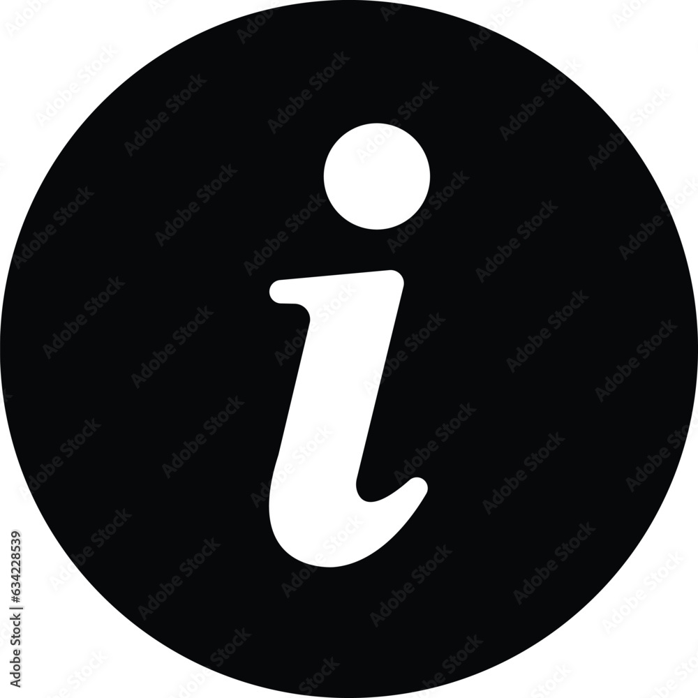 Information icon. Info button. Info symbol flat style. Info icons ...