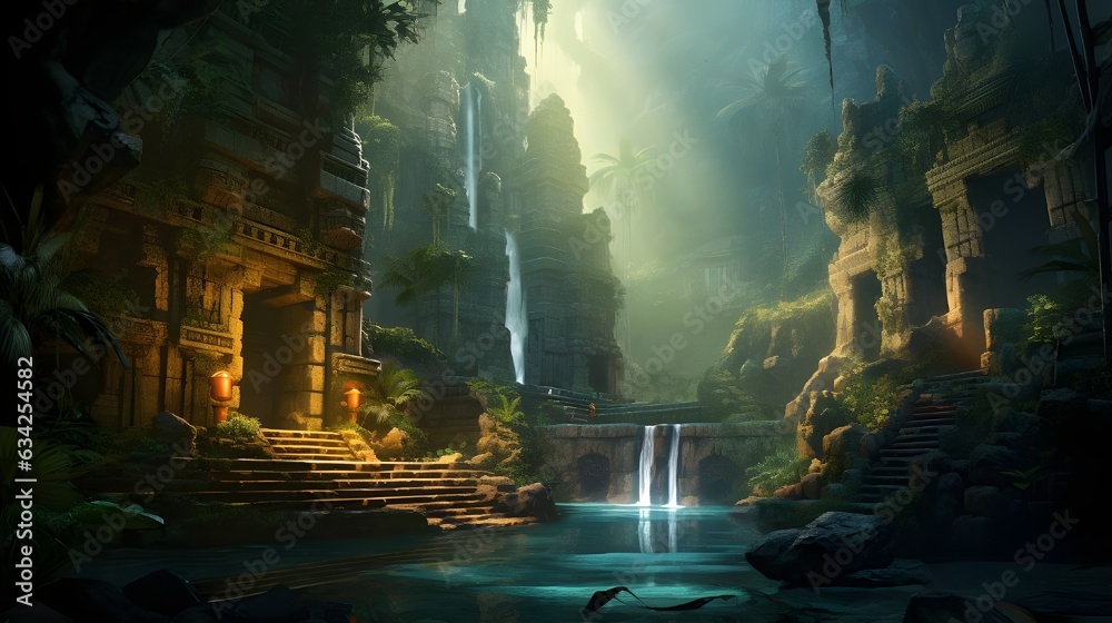 Legends Unearthed: Journeying to the Fabled El Dorado Stock Photo | Adobe Stock