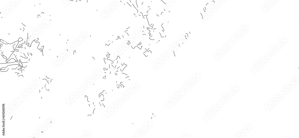 Worn overlay line vector illustration of rough, dirty, texture, grainy ...