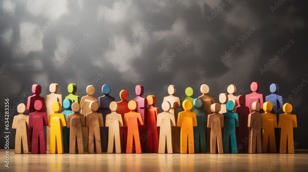 Photo & Art Print Diversity and inclusion poster, Neural Pixels