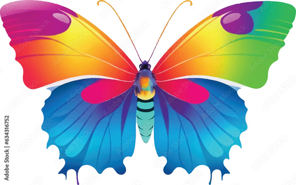 Realistic butterfly vector image illustrator design art for commercial ...