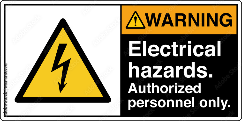 ANSI Z535 Safety Sign Marking Label Symbol Pictogram Standards Warning ...