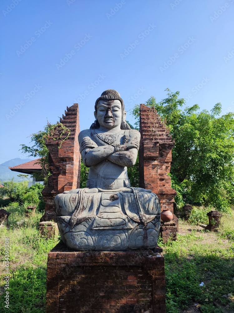 Mahapatih gajah mada statue the great military majapahit kingdom Stock ...
