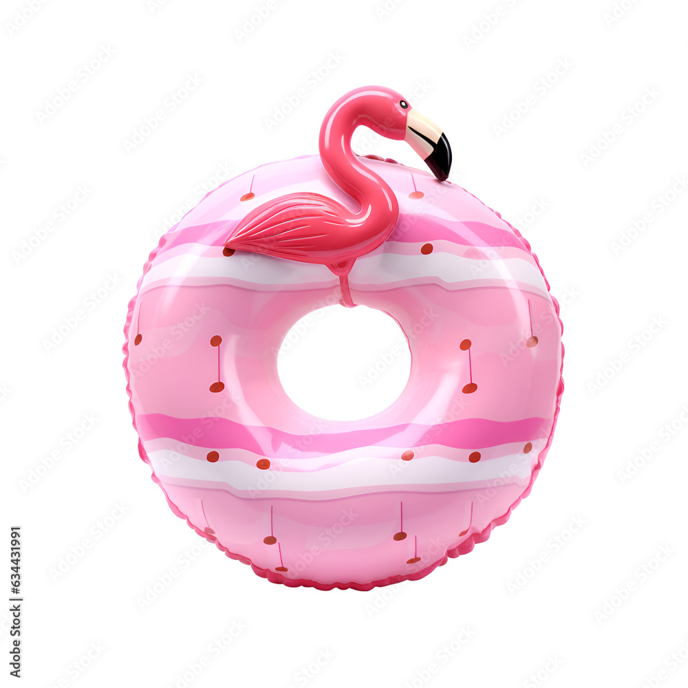 pool flamingo floater on isolated transparent background Stock Photo ...