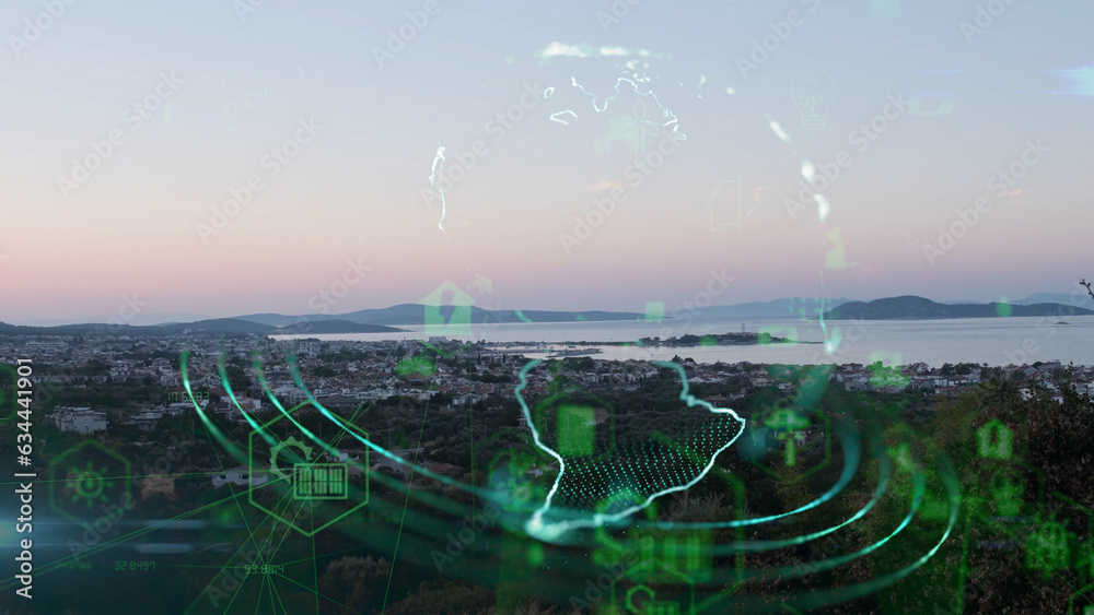 Environmental technology concept. Sustainable development goals. SDGs ...