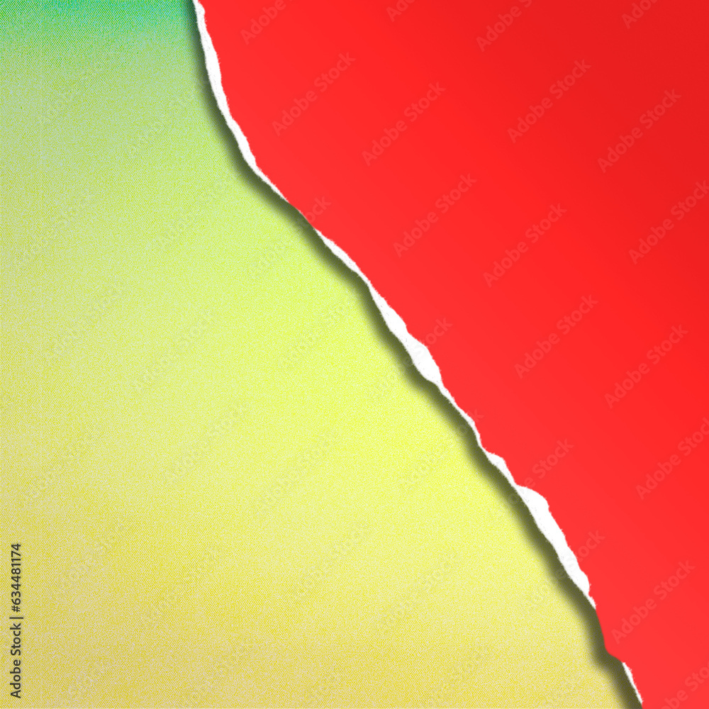 Red paper tear pattern background. Empty backdrop Raster illustration ...