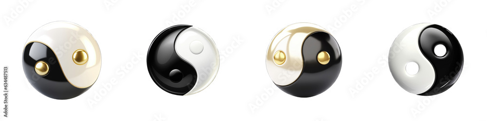 Yin Yang Symbol clipart collection, vector, icons isolated on ...