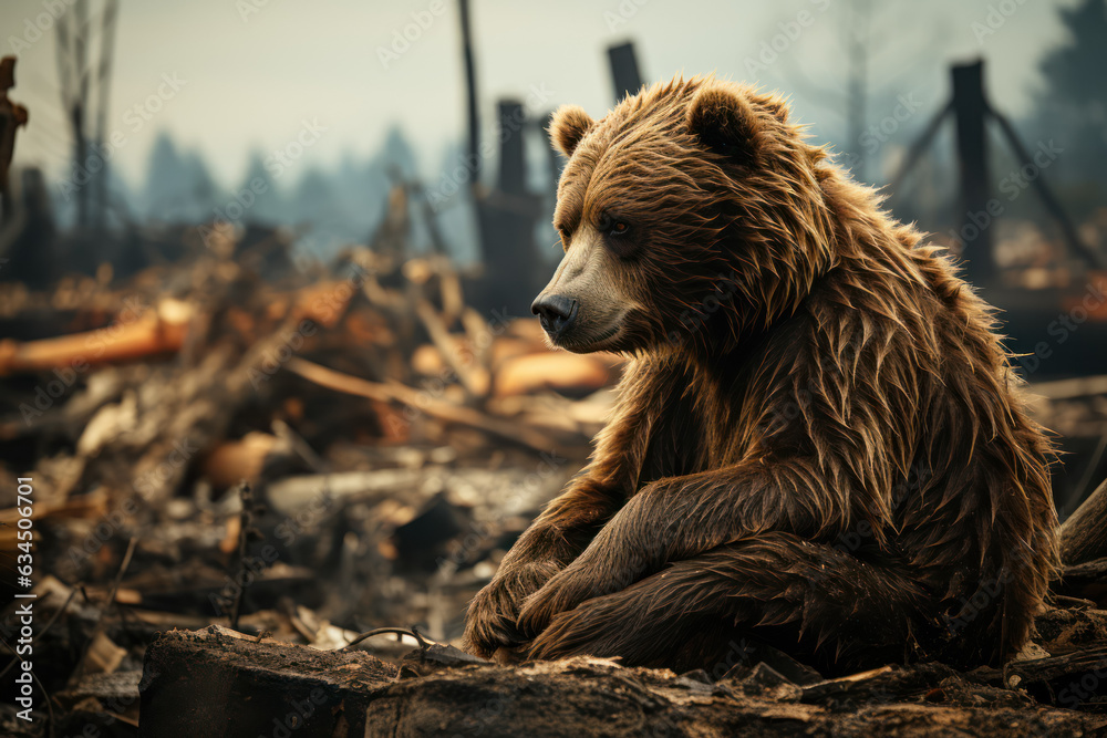 Foto de Impacts of Deforestation on Wildlife. Examine the consequences ...
