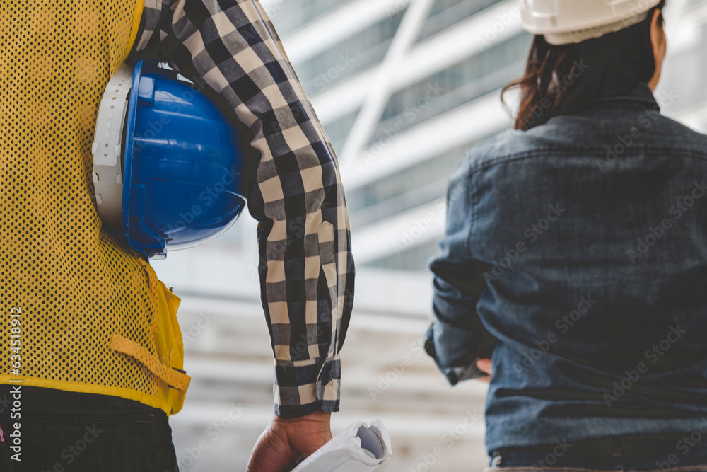 Engineer man hands holding hardhat white work helmet hard hat for Civil ...