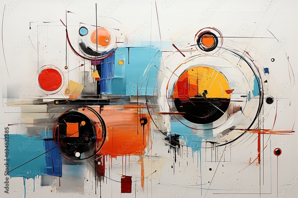 minimalist design using AI, focusing on simple shapes, clean lines, and ...