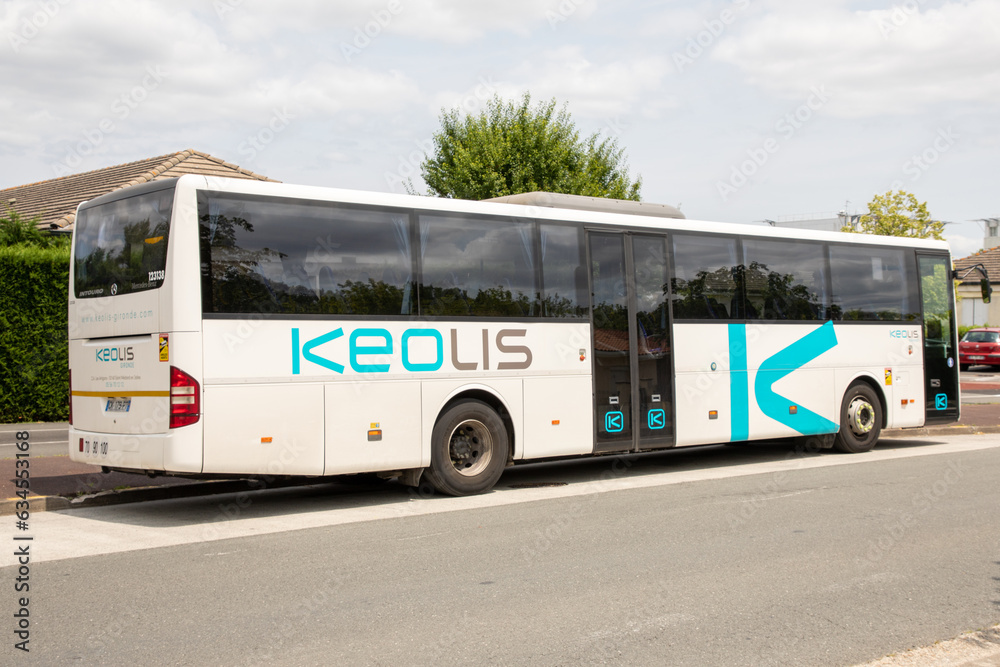 Keolis French passenger transport group logo brand and text sign on ...