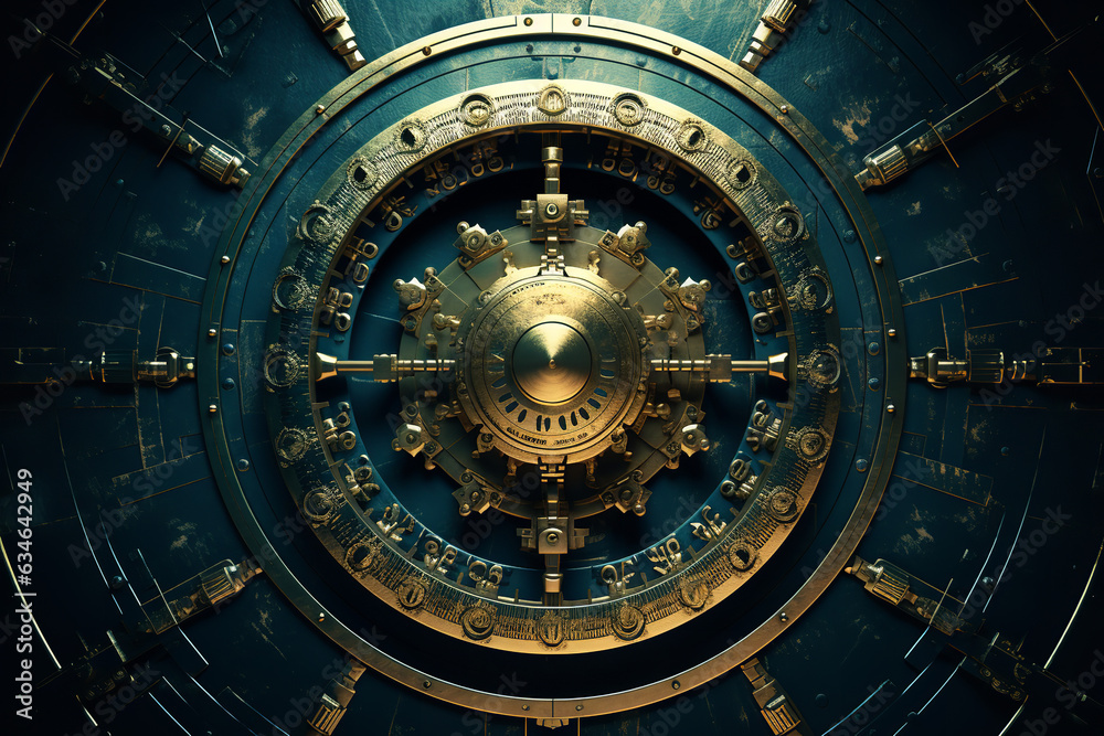 Dynamic encrypting symbols energetically orbit around a fortified data ...