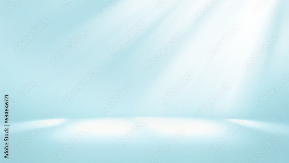 Minimal abstract light blue background for product presentation ...