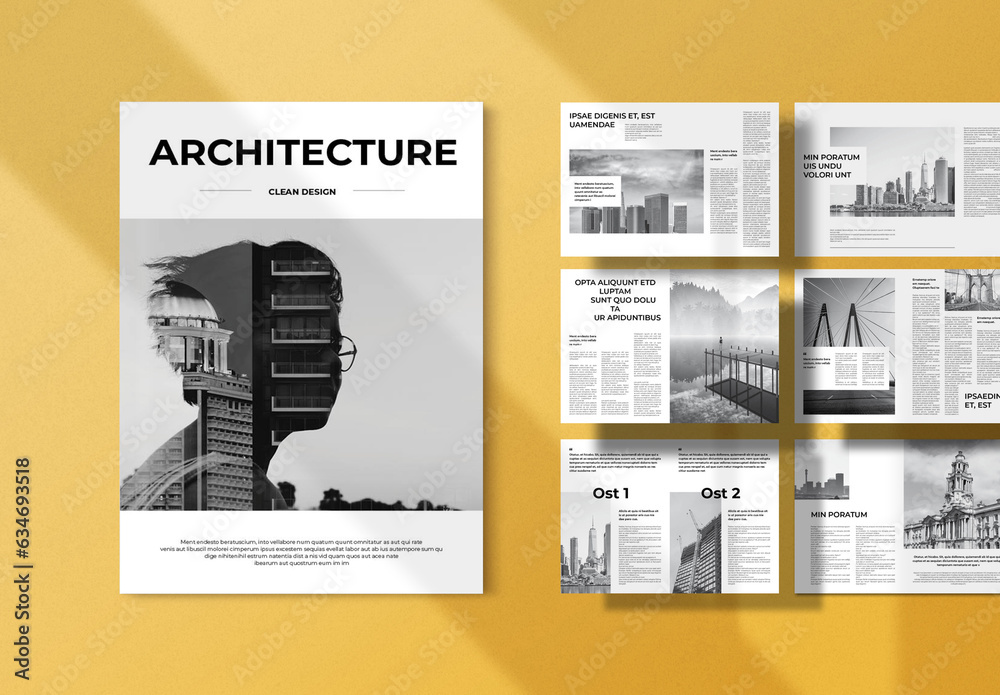 Architecture Design Template Stock Template | Adobe Stock
