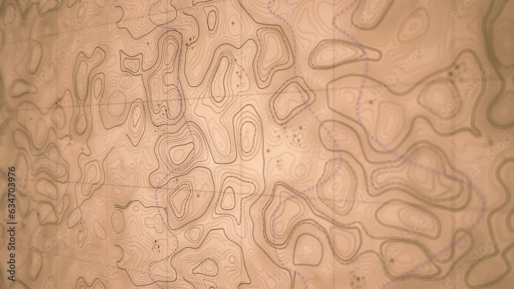 Vídeo do Stock: 3d Topographic Map Exploration Background/ 4k animation ...