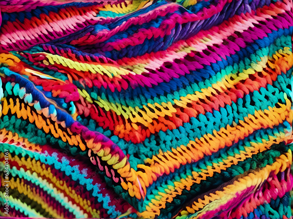 Abstract textile wool vibrant saturated colors background as wallpaper ...