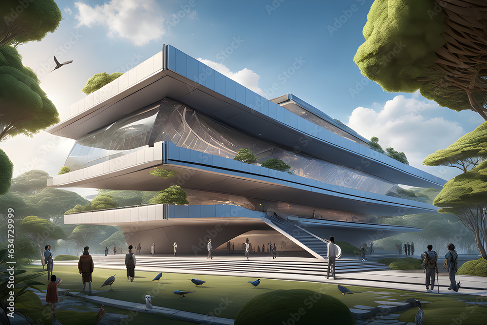 Step into the World of Architectural Innovation at a Futuristic War ...