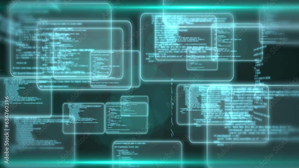 Stockvideon Programming Code Programming Language Strings Programming Concept Coding