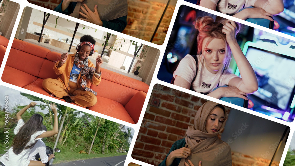 Split Screen Transitions Stock Template | Adobe Stock