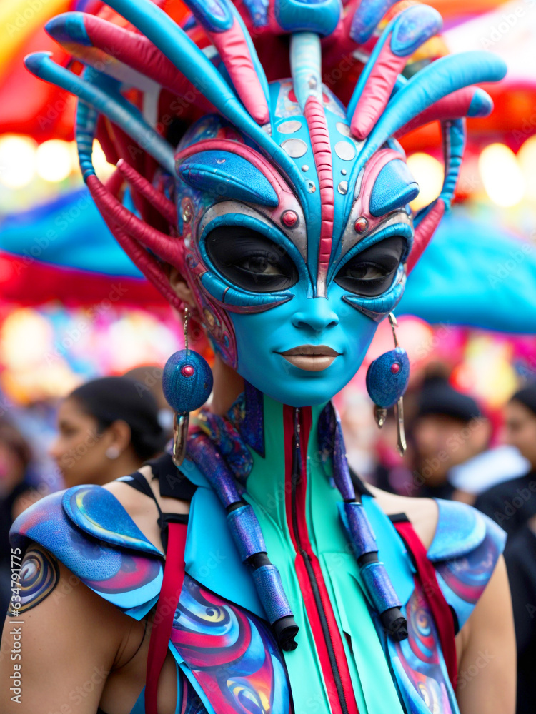 Designers display latest collection in extravagant fashion show to ...