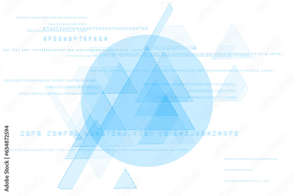 Digital png illustration of light blue digital circle with numbers on ...