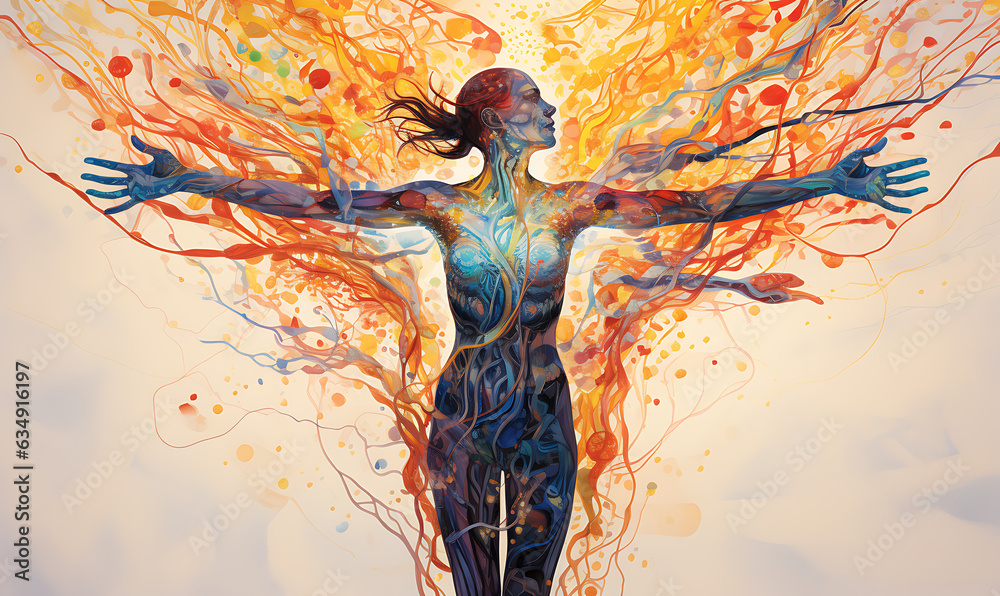 man power and human energy Anatomical Illustration of the Human Body ...