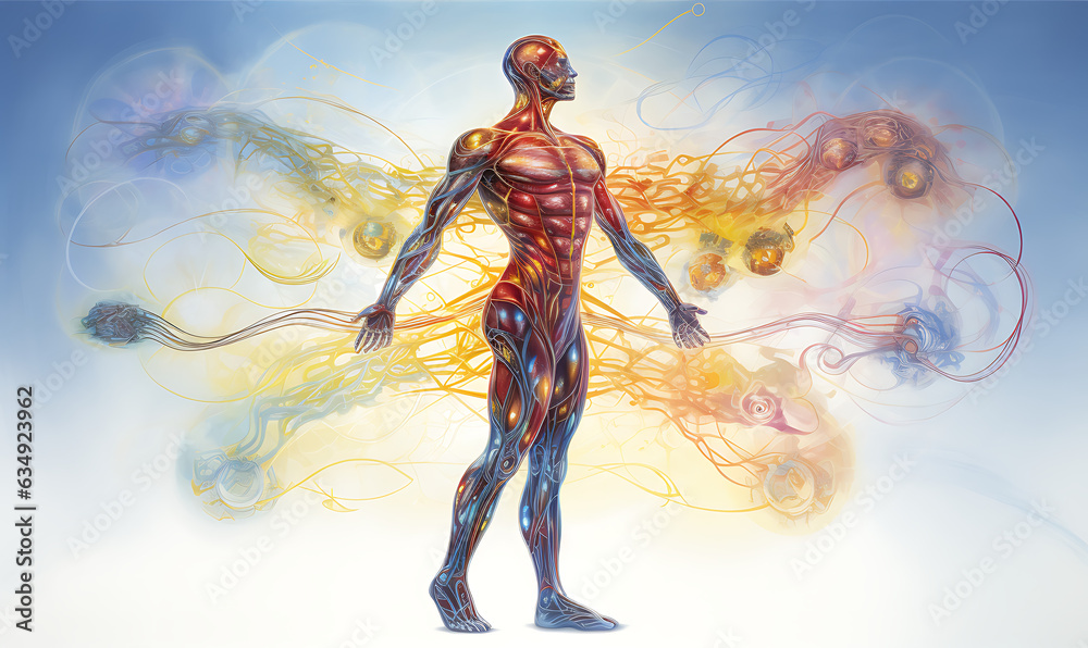 Radiant Connections Visualizing the Interplay of Human Energies and ...