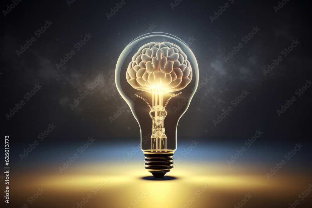 Explore the limitless potential of the human mind with this glowing ...