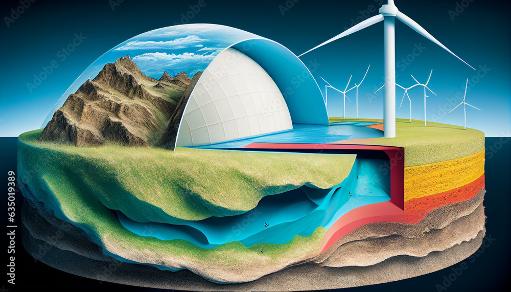 Geothermie und Wärmepumpen mit erneuerbaren Ressourcen Erdwärme ...