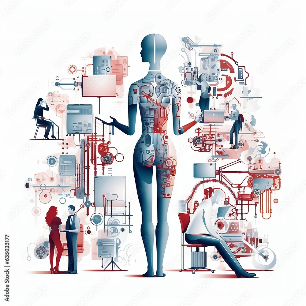 Create a visual artwork that represents the risks of having and ...