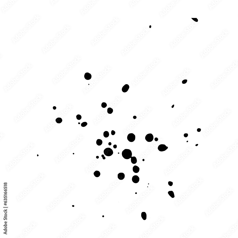 Vector.Paint.Splatter.Background.Spots.Random Drops.Spray.Minimalism ...