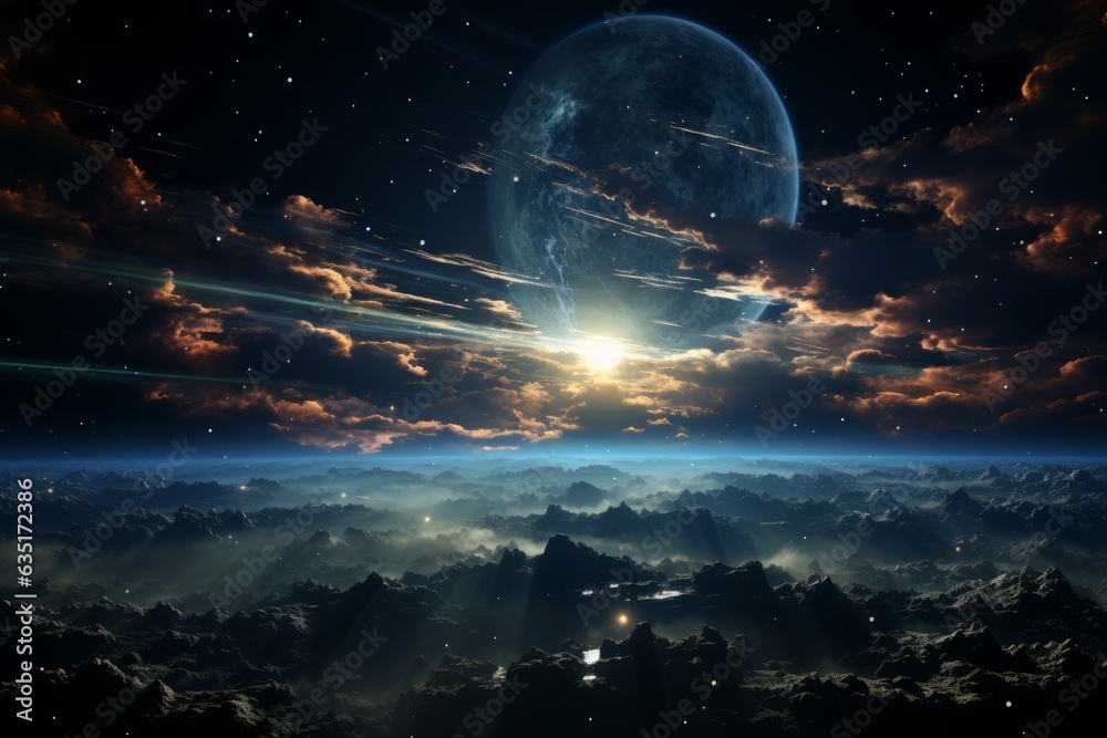 Global Ecology Globe Round Concept Visualization: Earth's Planet and ...