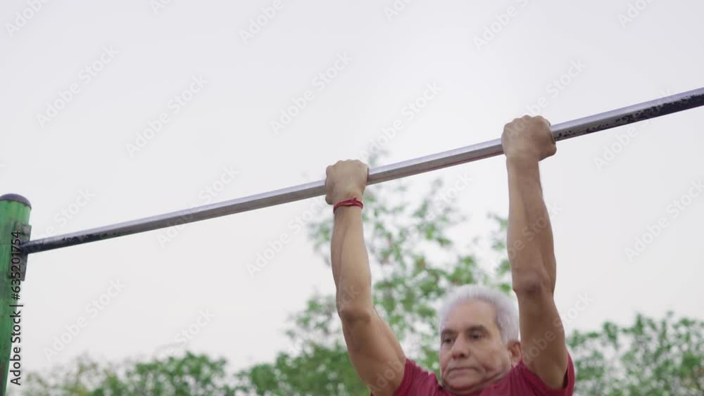 Active Indian Asian Male Senior Citizen or Fit Elderly Grey Haired ...