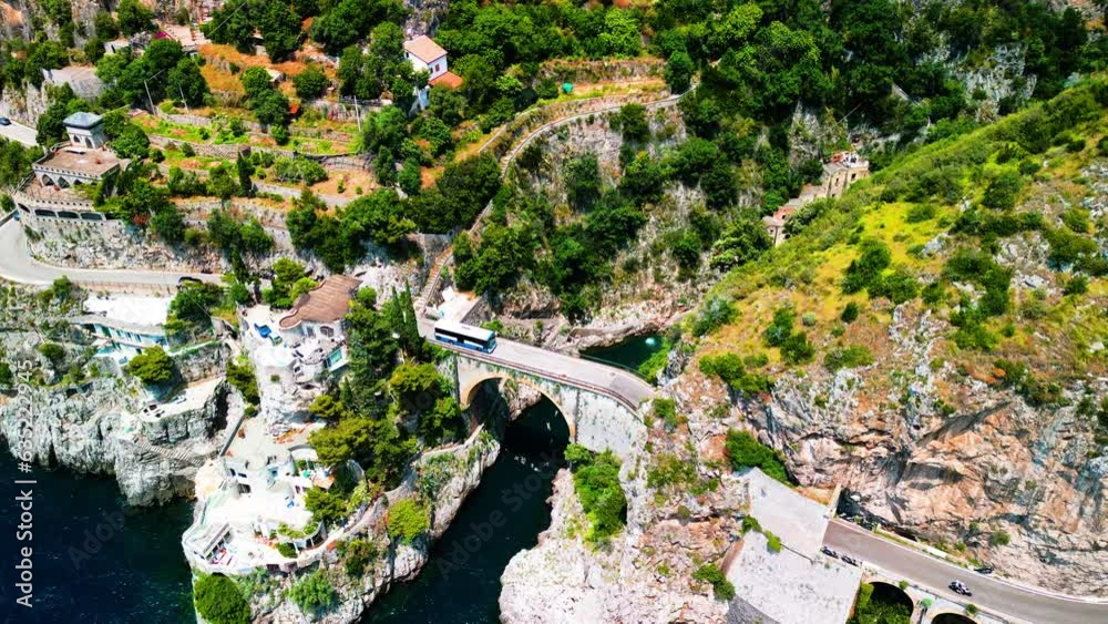 Nature's masterpiece: A breathtaking footage of Fjord of Furore. The ...
