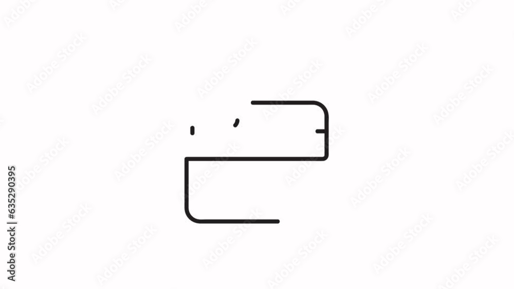Animated opened movie film clap board icon set closeup isolated on ...
