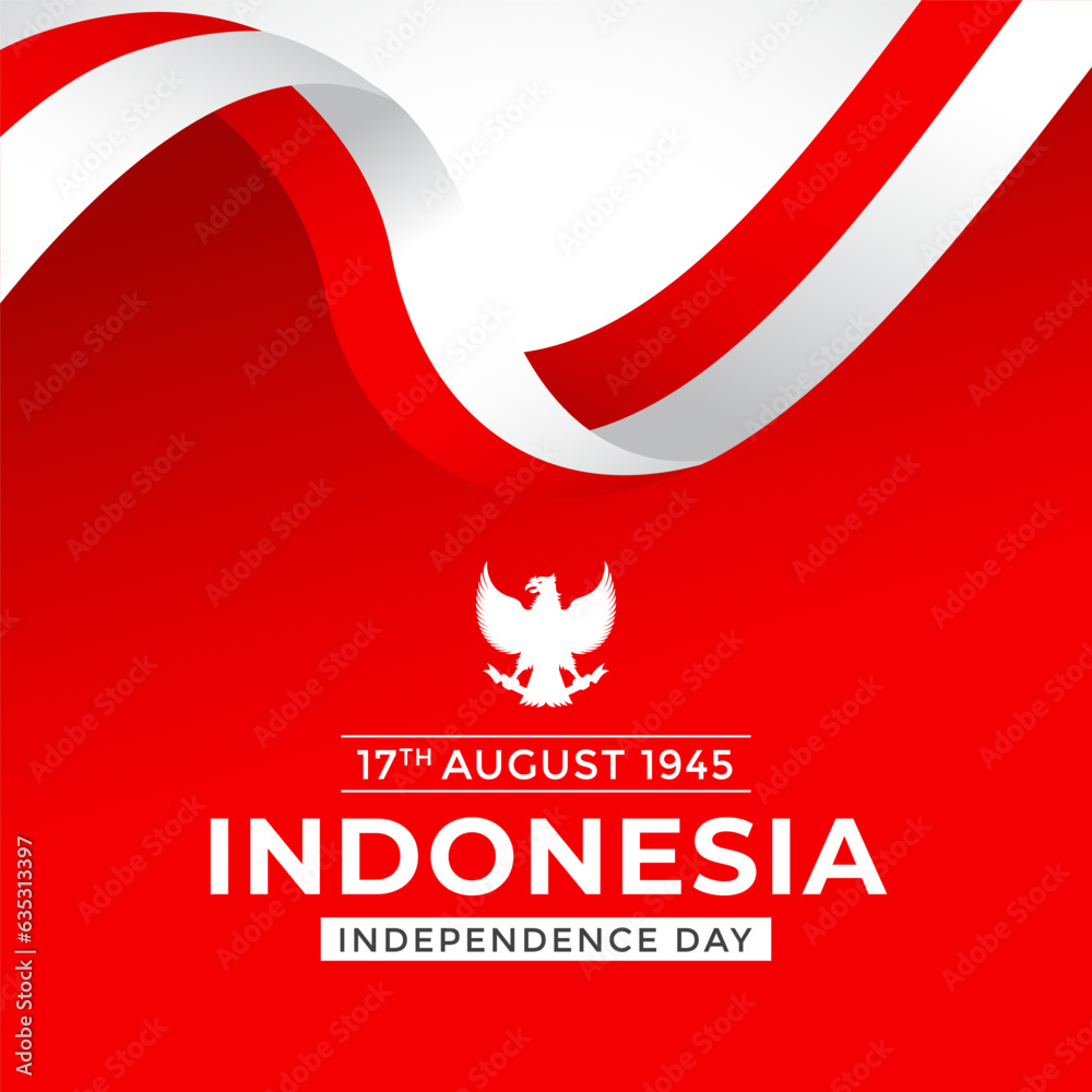 Bendera Merah Putih Indonesia or Bingkai Bendera Merah Putih and ...