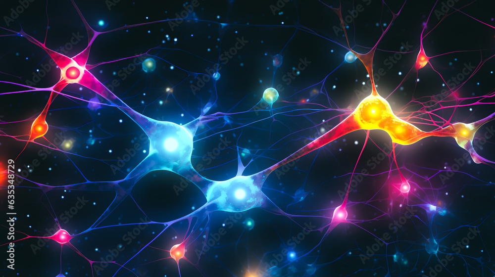 a network of interconnected neurons, resembling the human brain ...