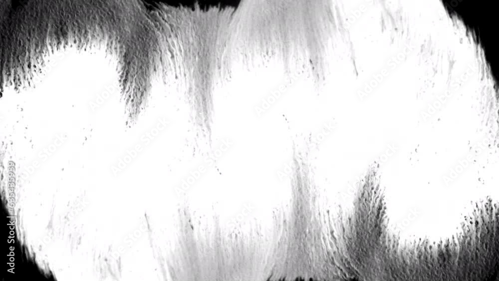 Black ink abstract background artistic flow splatter spots spills white ...