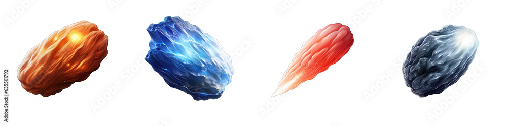 Comet clipart collection, vector, icons isolated on transparent ...