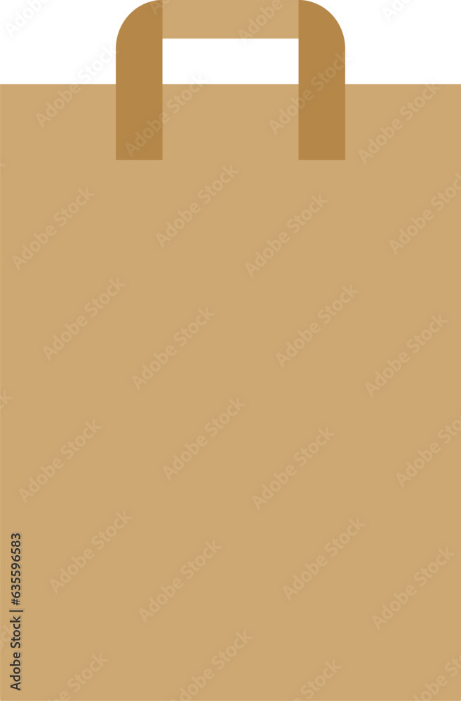 paper bag mockup vector design suitable for many uses Stock Vector ...