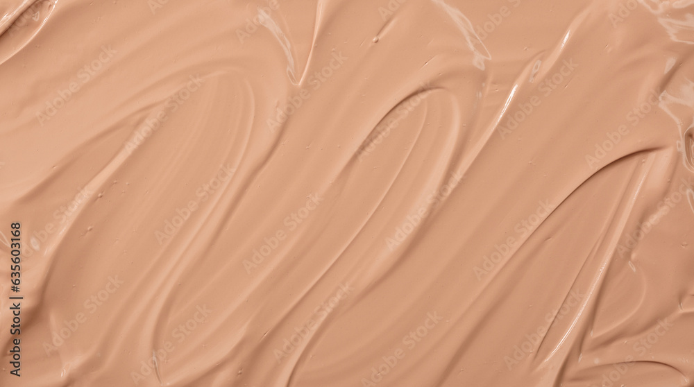 The base of the foundation is smeared as a sample background close-up ...