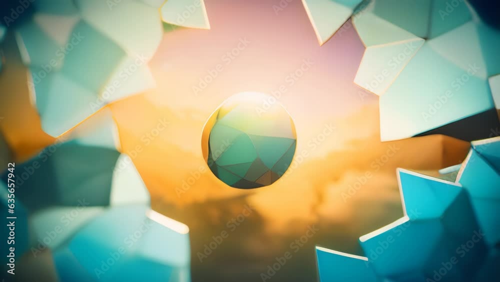 Distorted Glass Effect Create an image of a glass window that has been ...