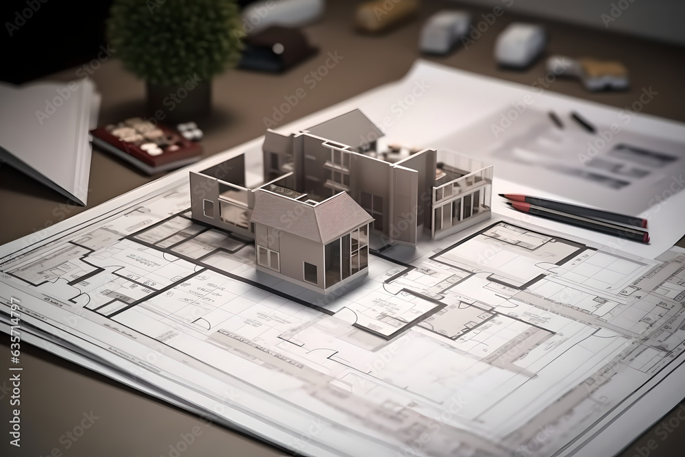Photo & Art Print From layout plans and building permits to the solid ...