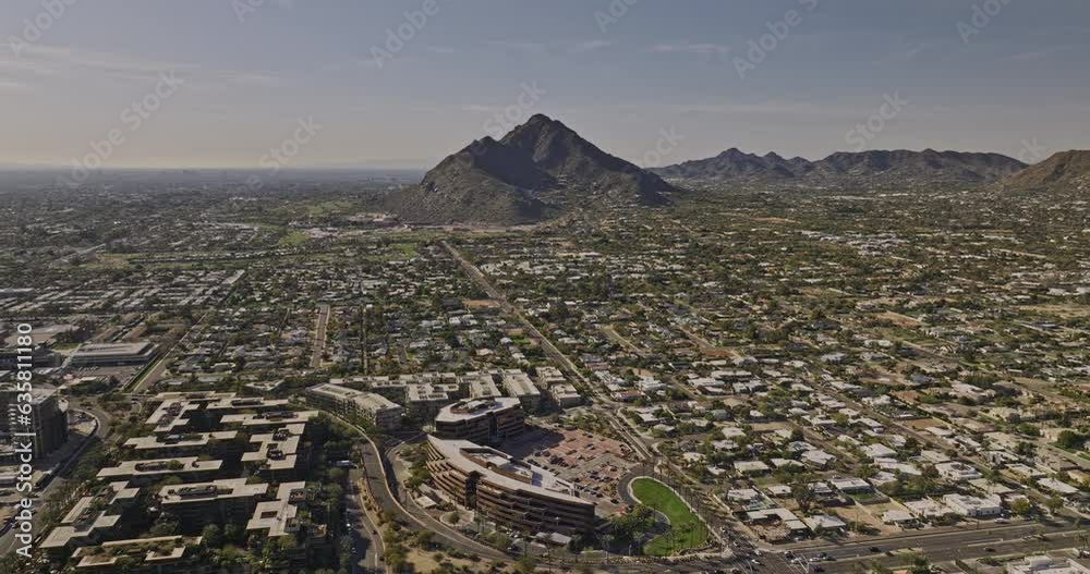 Scottsdale Arizona Aerial v7 panoramic views drone flyover and around ...